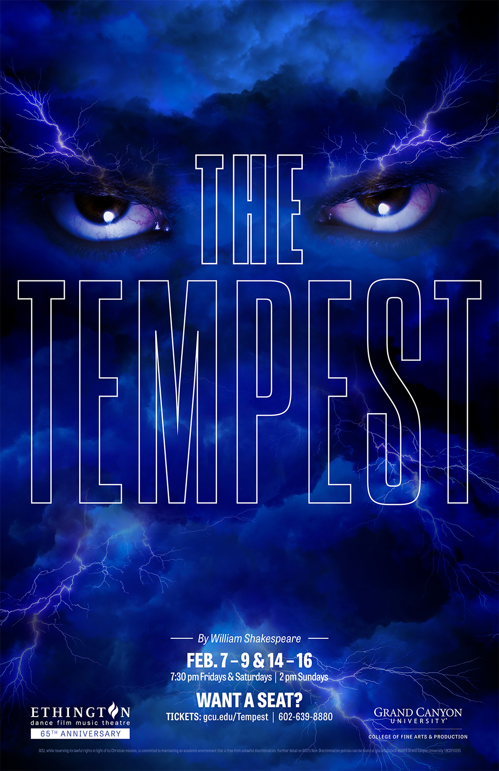PHX Stages: cast announcement - THE TEMPEST - Grand Canyon University