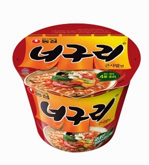Korea Food - Very Popular Goods Ramyun (Ramen) Jjapagetti And Nuguri Ramyun