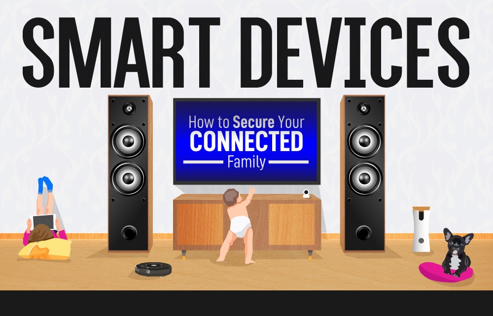 How To Keep Your 'Internet Of Things Connected Family' Safe [INFOGRAPHIC]