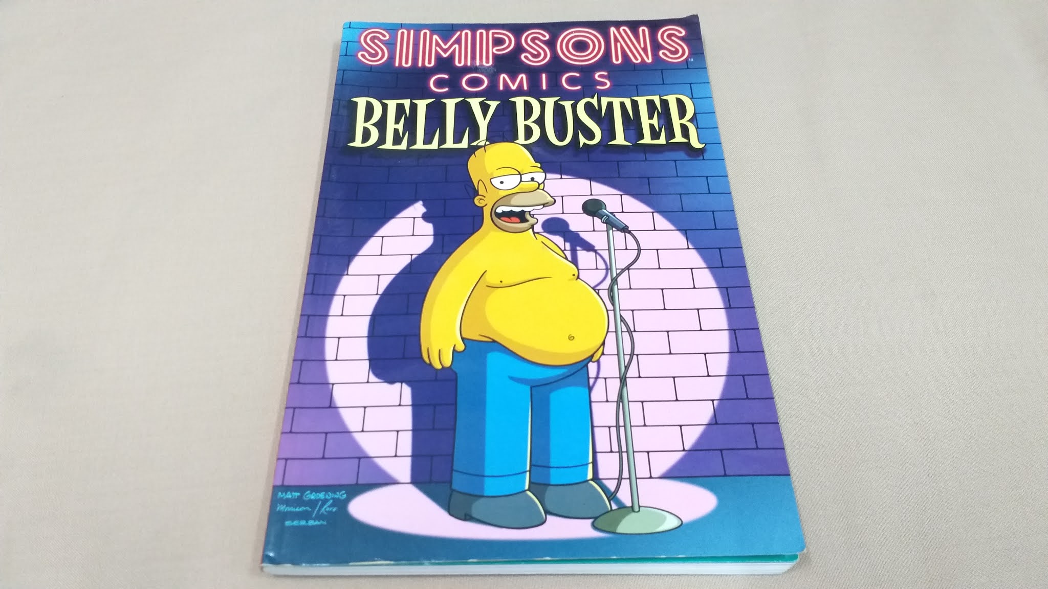Kid Books Blog: 213.Simpsons comics Belly Buster