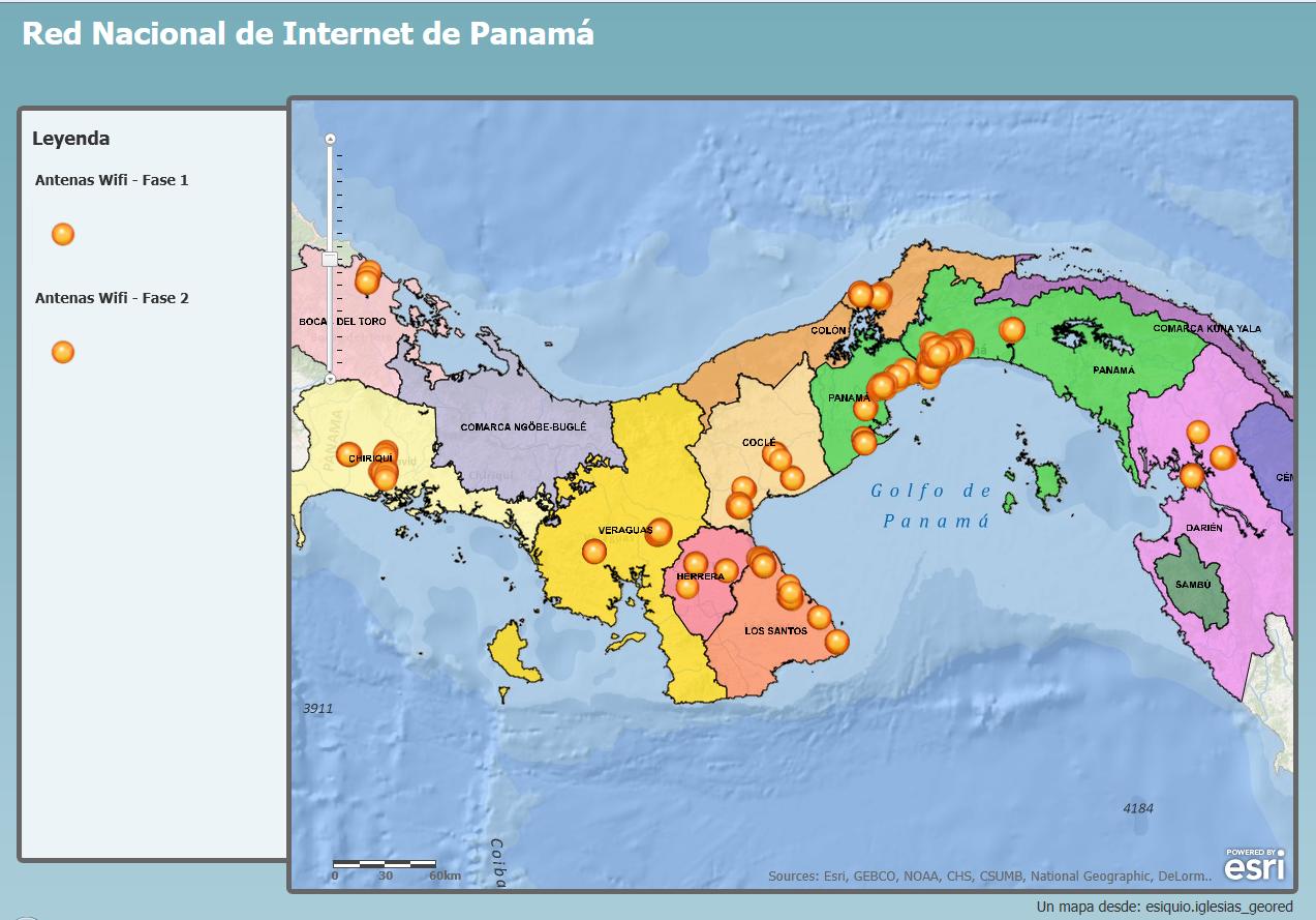 Web Maps en Panamá