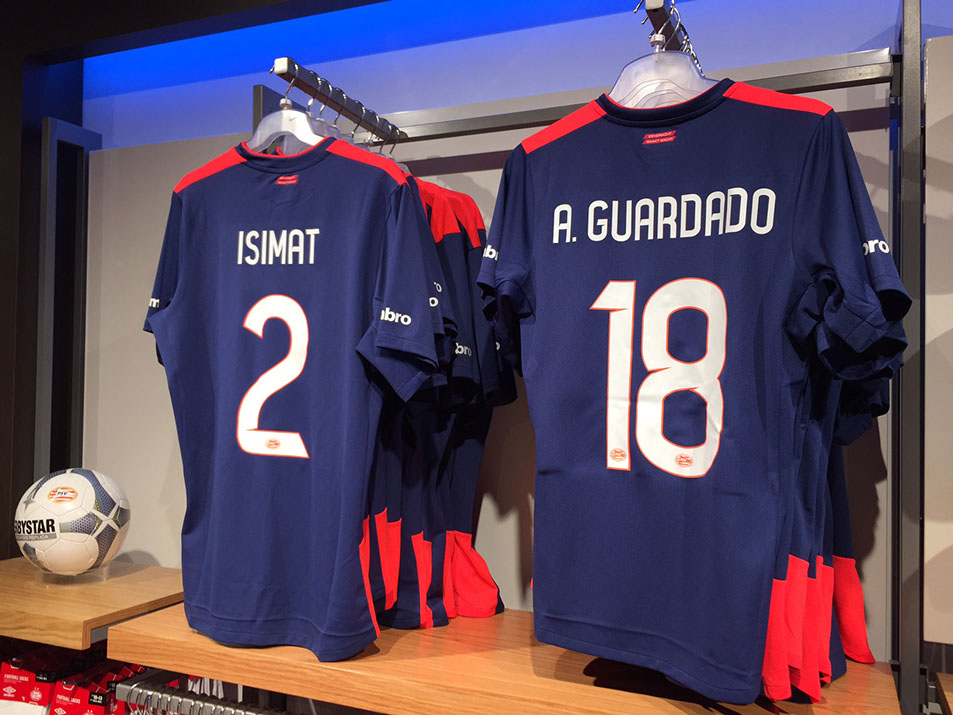 PSV Eindhoven 15-16 Font Revealed - Footy Headlines