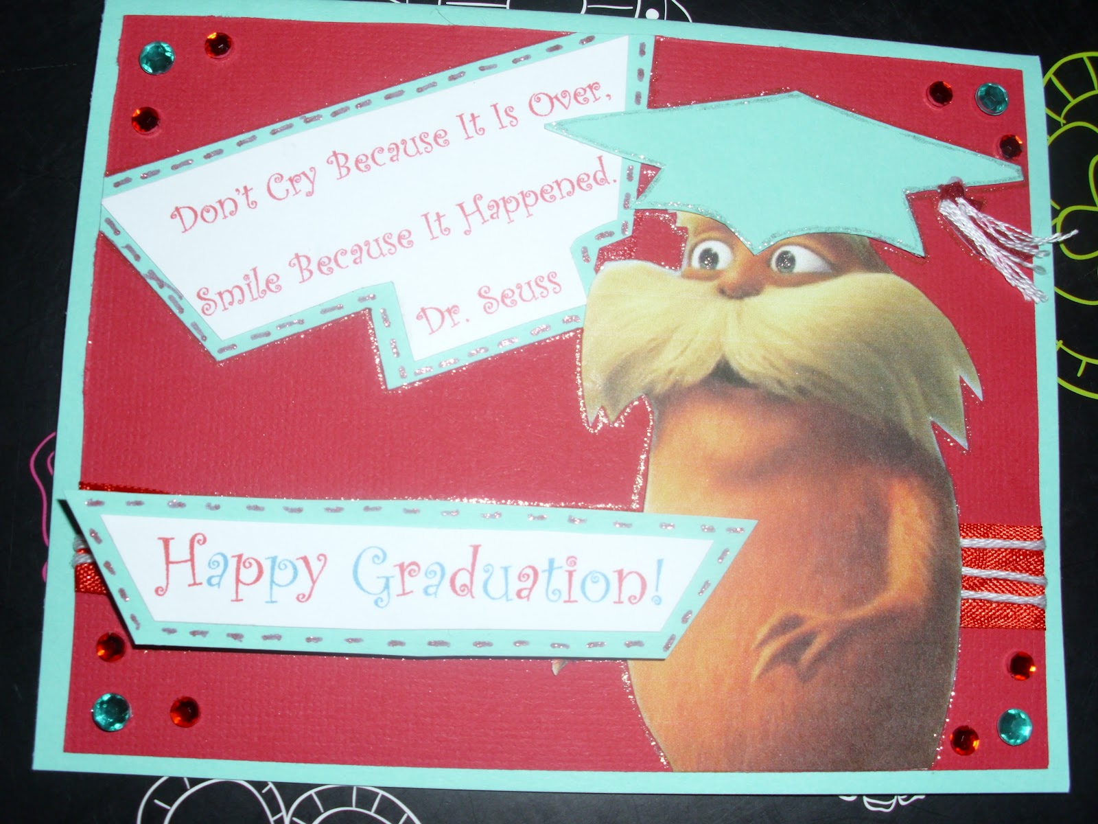 Cyndi the Cricut Fanatic: Dr. Seuss Graduation Card