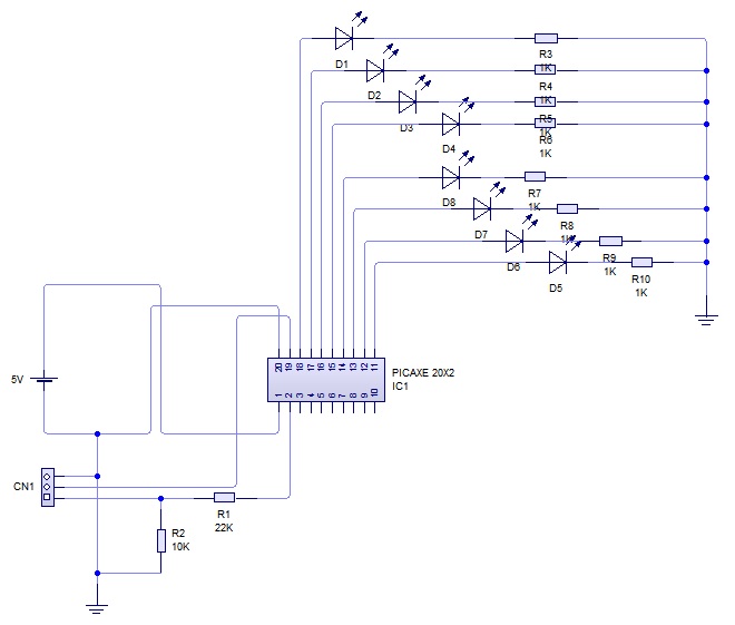 CortoCircuito: PICAXE