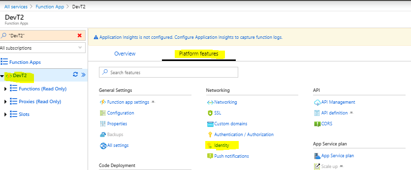 Understanding Managed Identity and using it to Call Secured function App