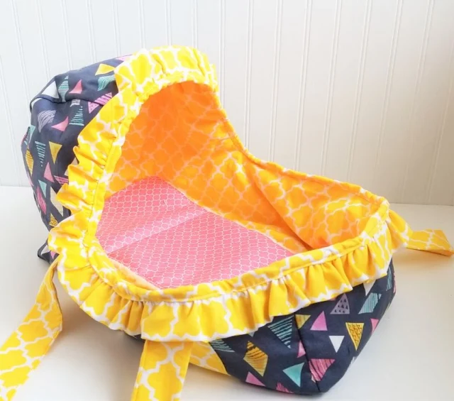 Free Baby Doll Bassinet PDF Sewing Pattern | Sew Simple Home