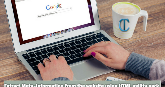 Learn Hap Extract Meta Information From The Website Using Html Agility Pack Net Core Mvc 0970