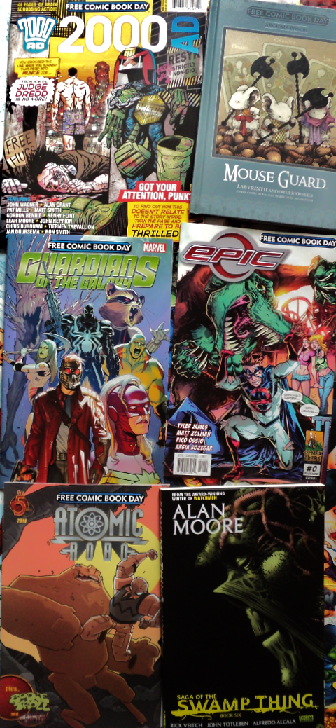 Arion's Archaic Art: May comic books / cómics de mayo