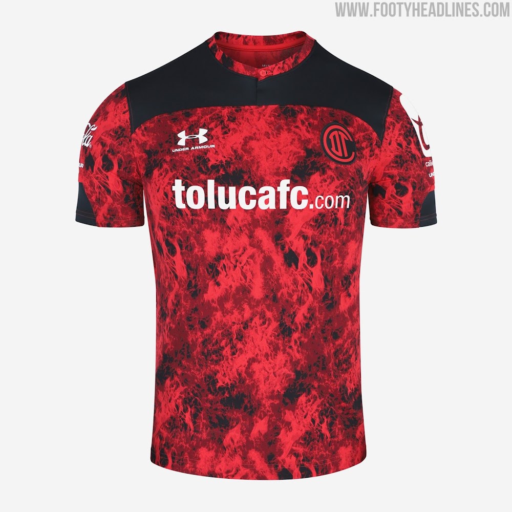 Toluca 21-22 Home, Away & Third Kits Released - Footy Headlines