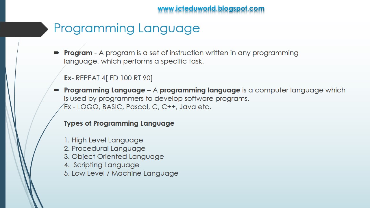 Programming with LOGO | ICT eduworld | ICT IN EDUCATION | ICT TOOLS ...