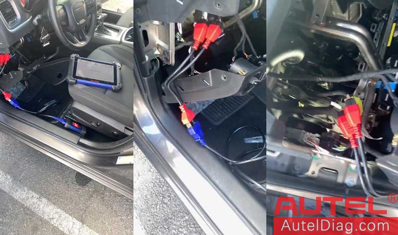 Autel Diagnosis scanner: How to use Autel Chrysler 12+8 Adapter