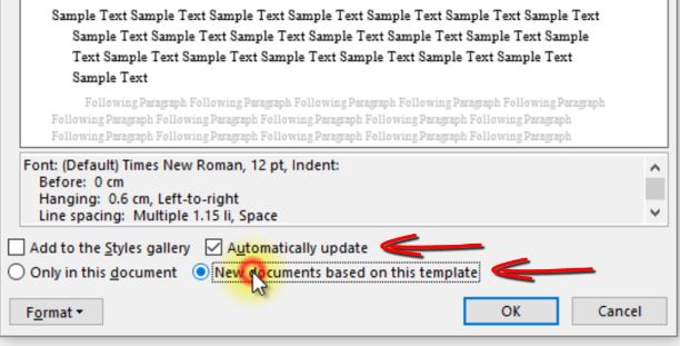 How to change MS Word footnote default font? - Encywiki
