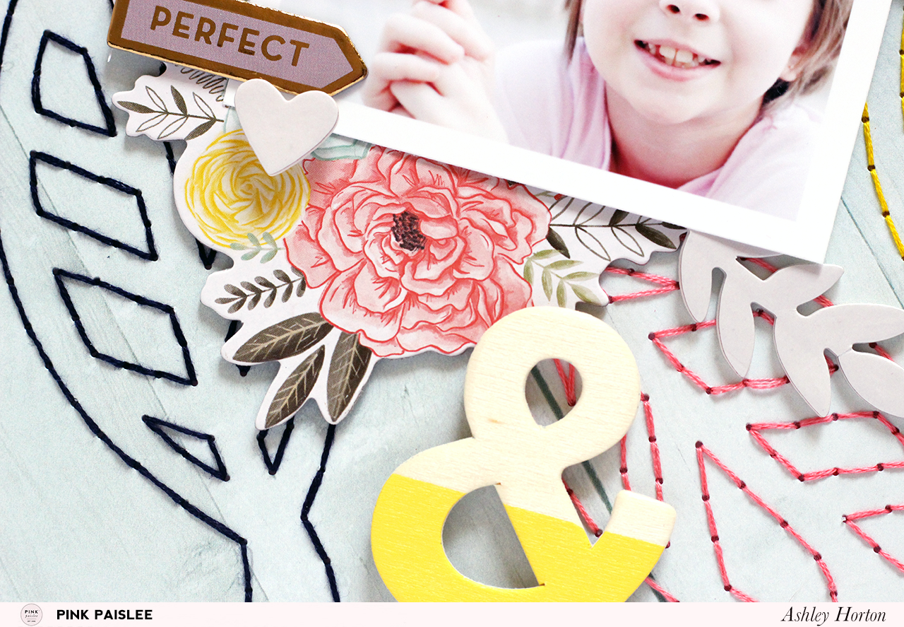 Ashley Horton Designs: Pink Paislee | Leaf Love