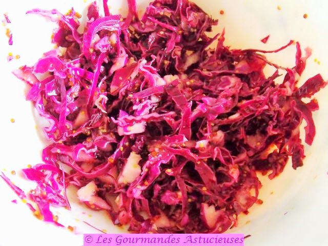 Cocotte complète boulgour et chou rouge (Vegan)