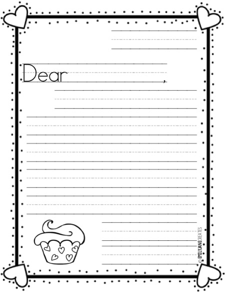 Emily Jane Creates: VALENTINES WRITING FREEBIE