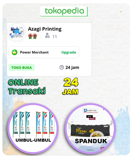 Harga Cetak Banner 2x1 | 3x1 | 3x2 M - Azagi Print