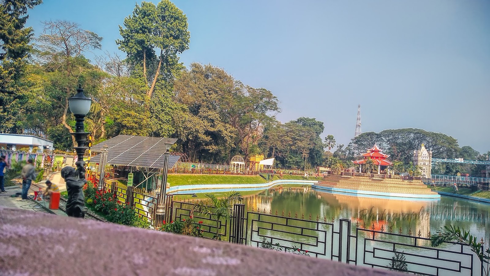 Hati Pukur Barasat নতুন সাজে সেজে উঠছে হাতিপুকুর বারাসাত