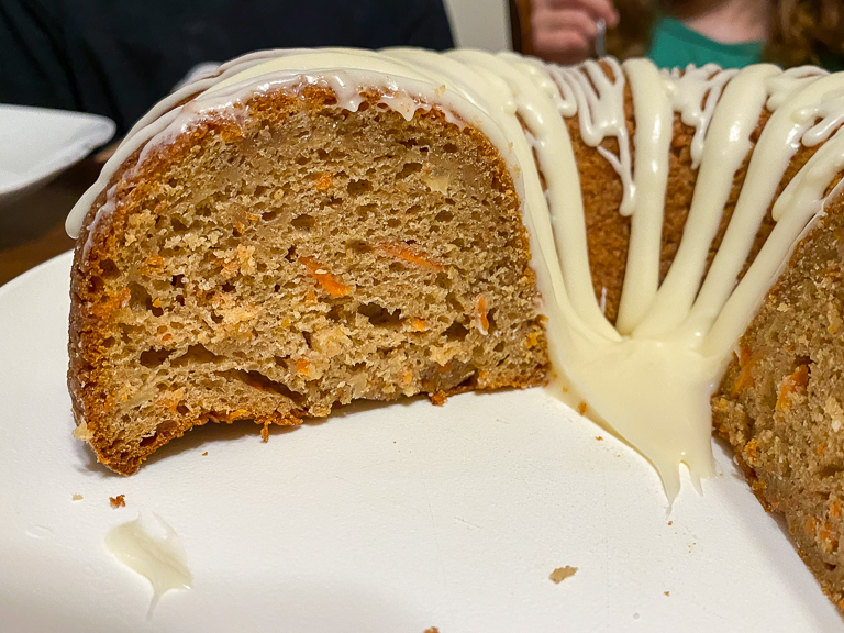 Tales of the Flowers: National Carrot Cake Day - February 3rd