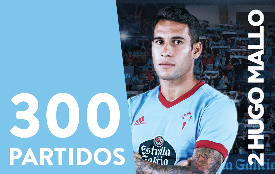 CanteiraCeleste.com: Hugo Mallo alcanzó los 300 partidos en el primer ...