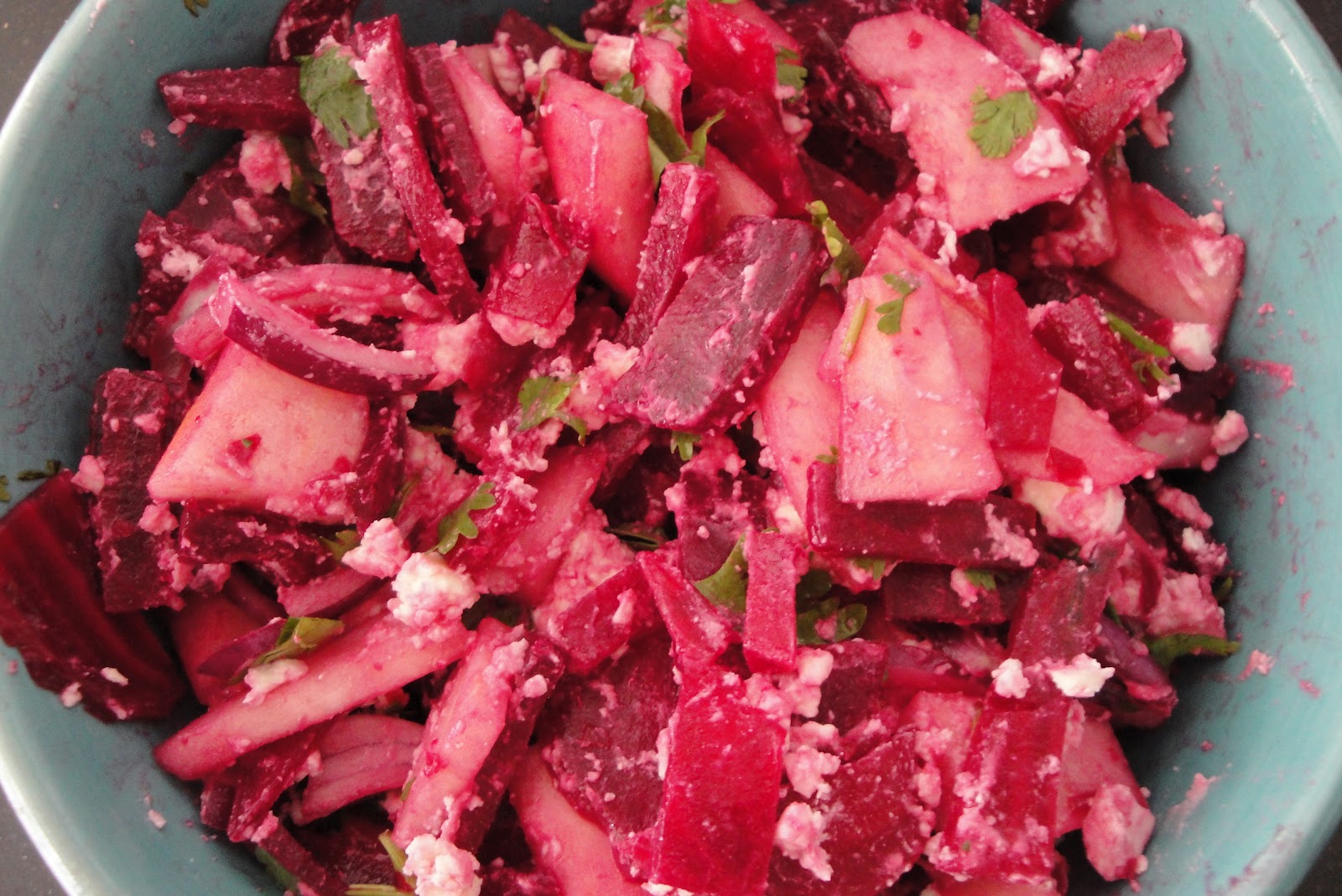 Hello Mrs. Green: Feest met Feta - Rode bieten salade en Watermeloen salade