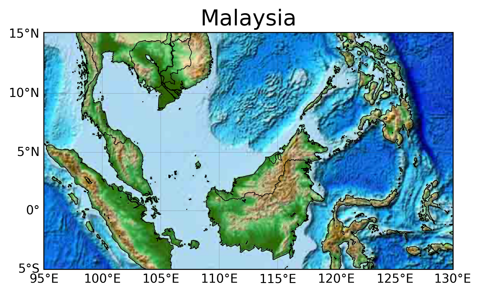 Python and Meteorology: 16-Python : Basemap Plotting With Etopo Python and Meteorology: 16-Python : Basemap Plotting With Etopo