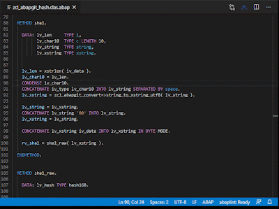 SAP ABAP Central: Standalone editing of ABAP in vscode