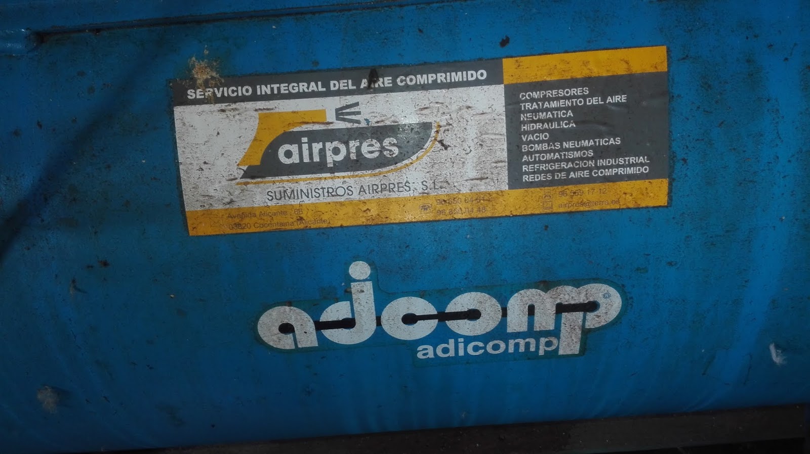 Comercial Neith: Compresor ADICOMP