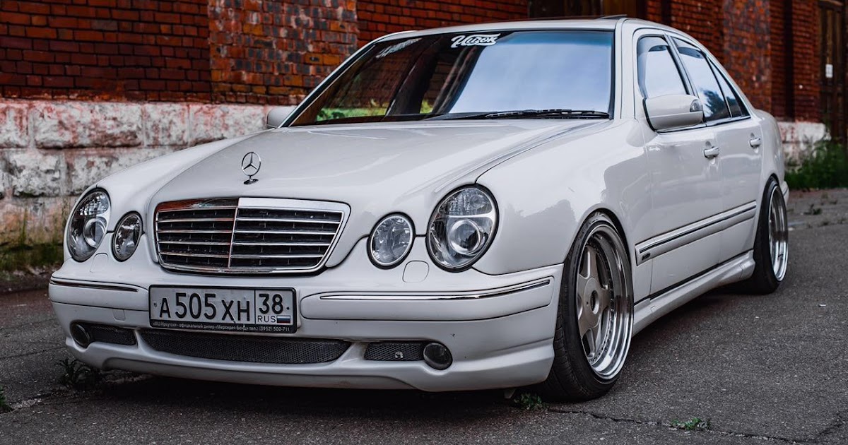 Mercedes-Benz W210 E50 AMG on MAE Wheels | BENZTUNING