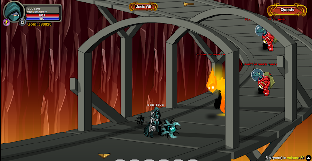 AQW News Brasil: Tutorial: Volcano