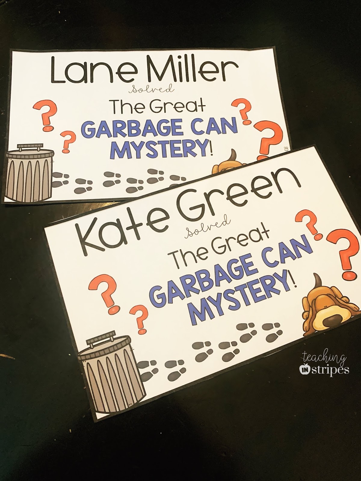 The Great Garbage Can Mystery- A FUN Making Inferences Lesson ...