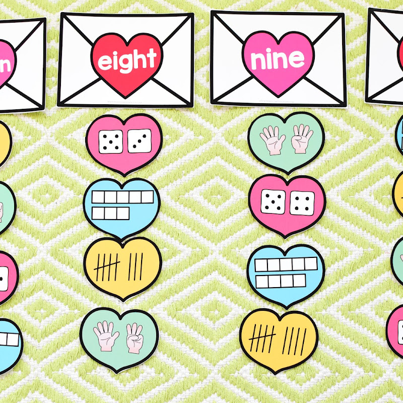 Valentine's Day Preschool Math and Literacy Mini Unit | The Pinay ...