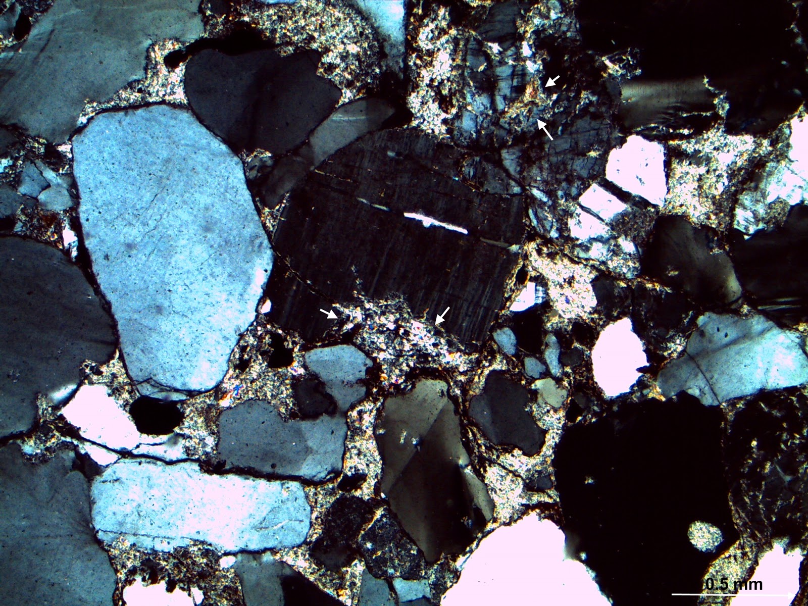 Rapid Uplift: Photomicrograph: Authigenic Feldspars From The ...