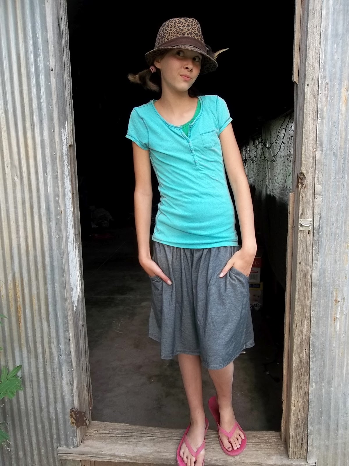 Two Blessed Damsels: Skirt Challenge- Day 16