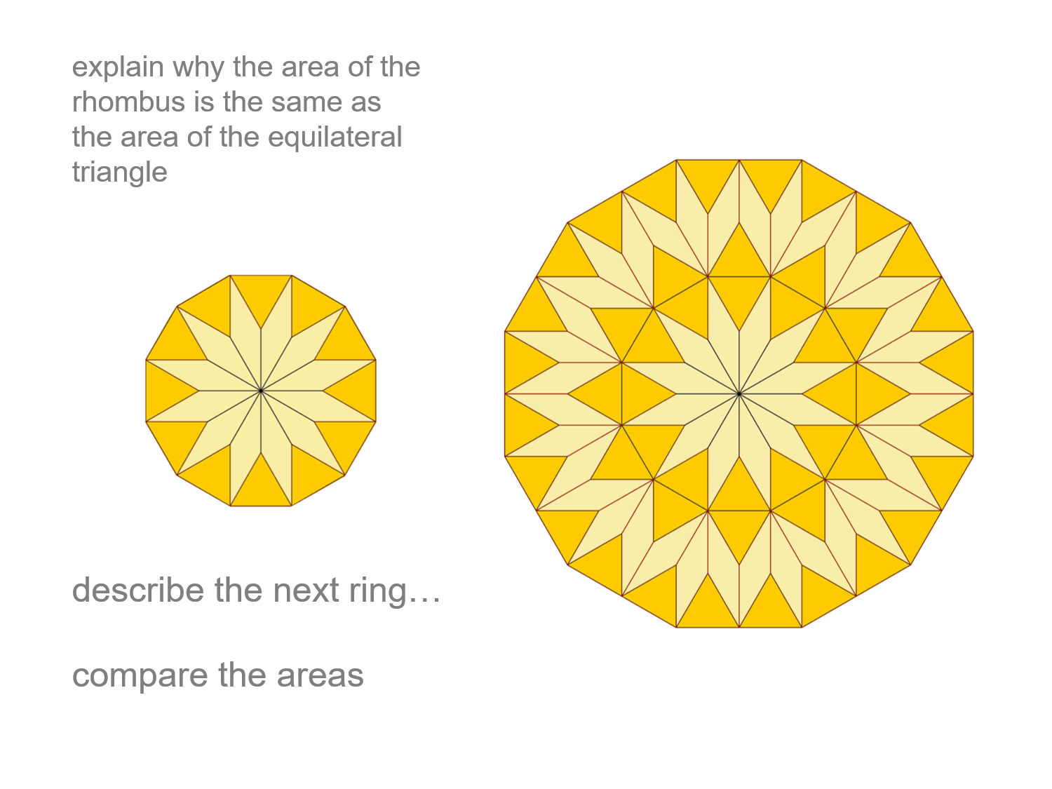 MEDIAN Don Steward mathematics teaching: regular dodecagons