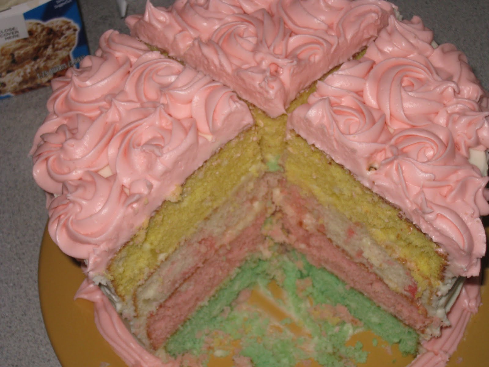 Occasional Crafting: Four Layer Cake