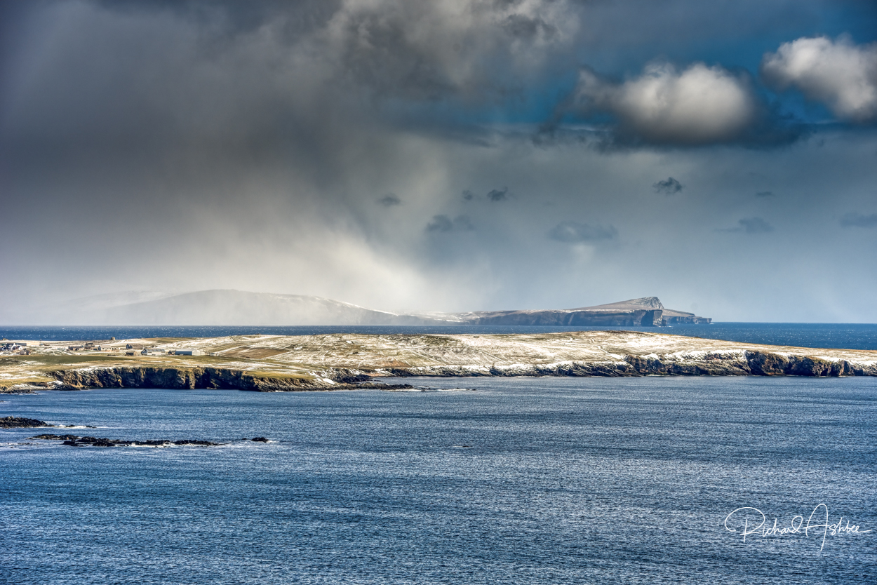 Shetland move and experiences: Shetland, snow then better weather