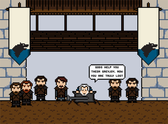 Panteão Nerd: Game of Thrones - ganha versões em 8 bits
