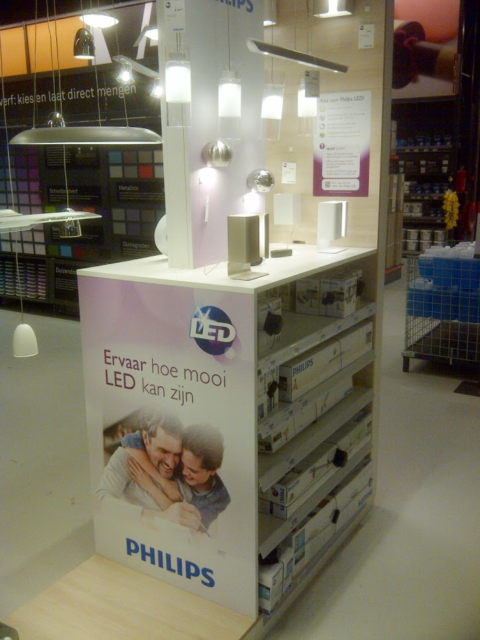 POP-professor: Philips Shop in Shop / Display bij Karwei