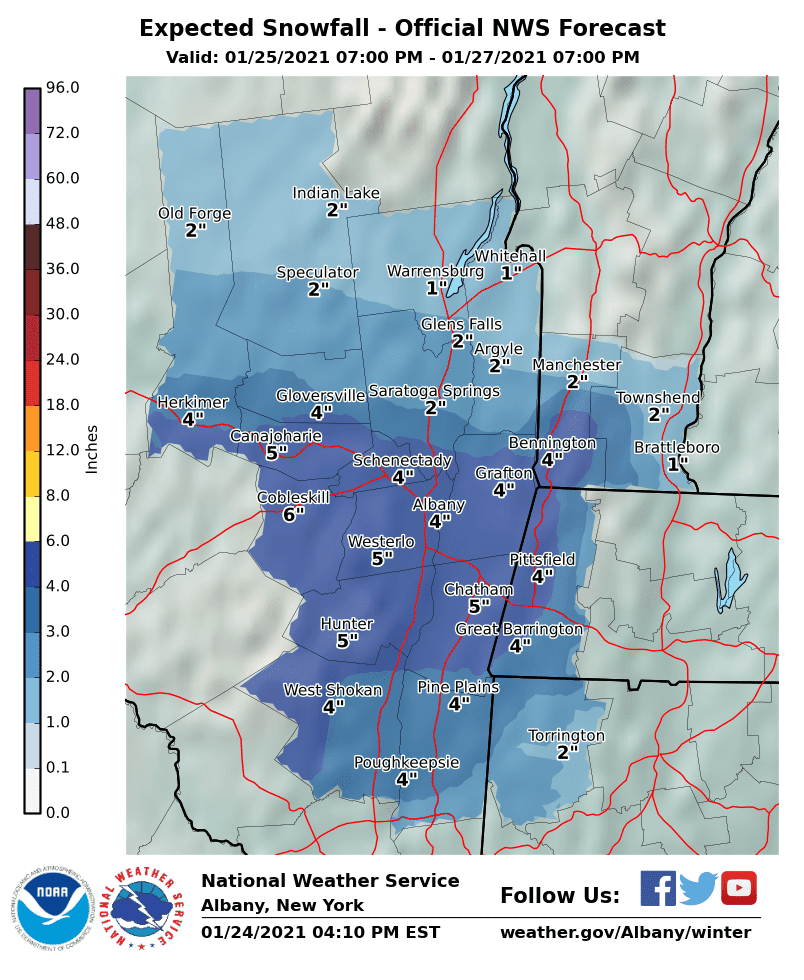 Greylock Snow Day: Measurable Snow On Tuesday