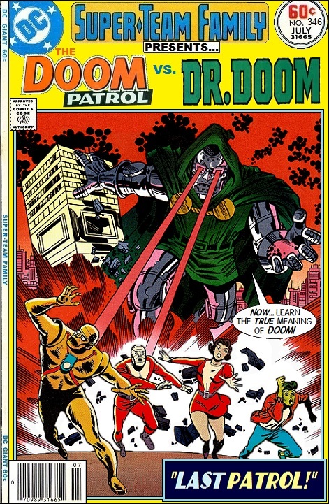 Super-Team Family: The Lost Issues!: The Doom Patrol Vs. Doctor Doom