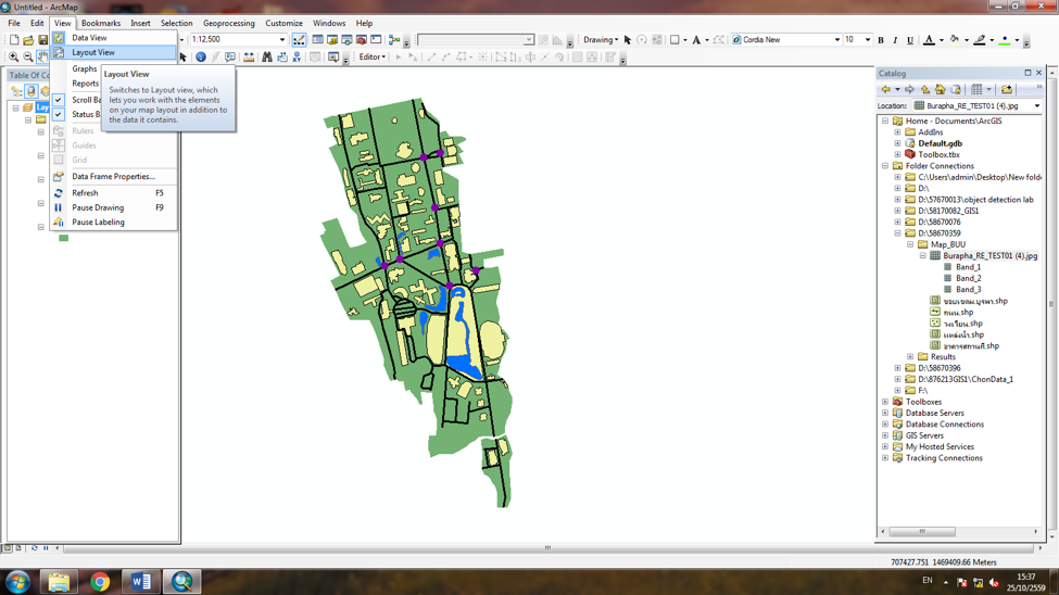 ArcGIS(map layout)