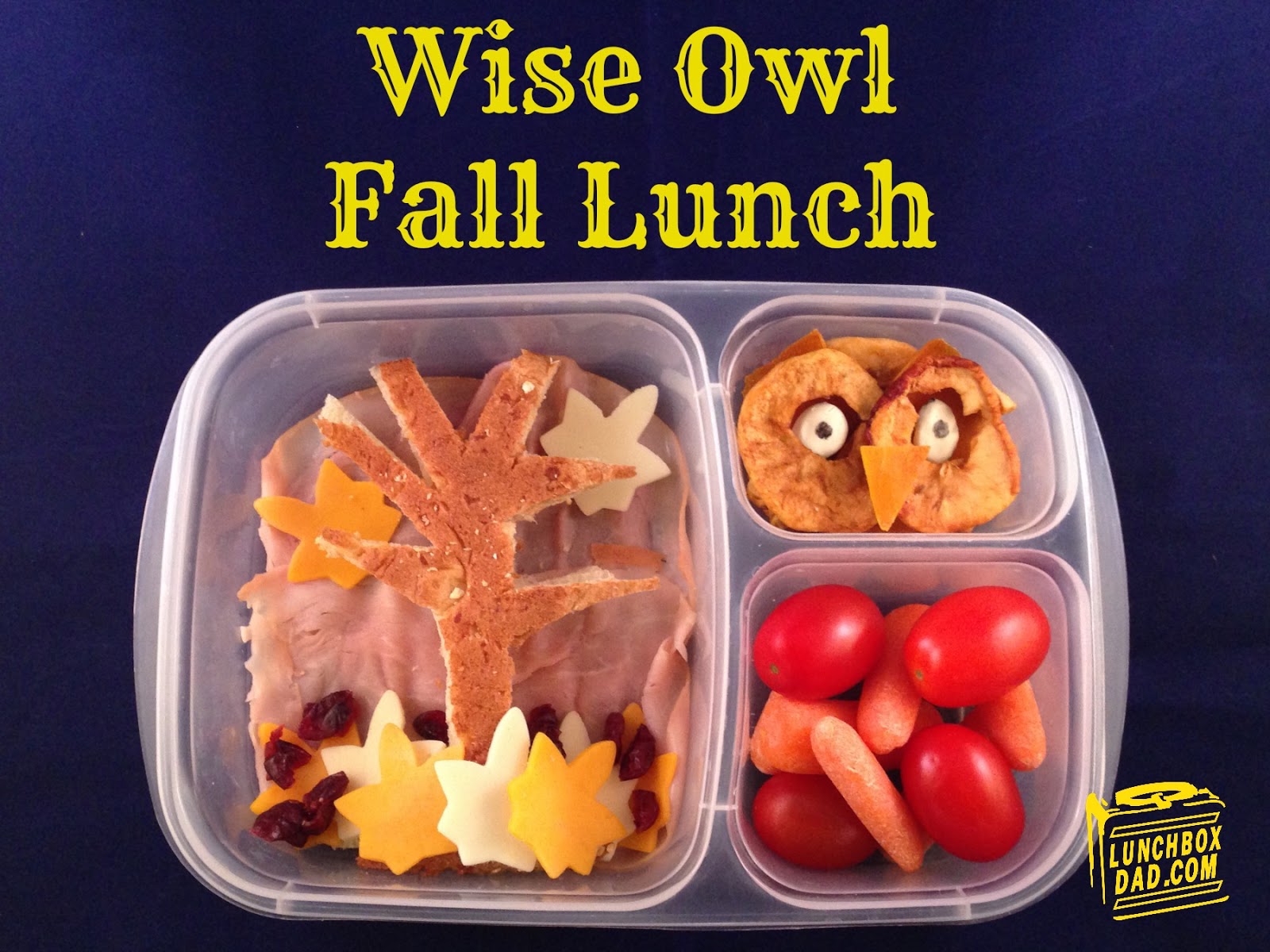 Lunchbox Dad: Wise Owl Fall Lunch