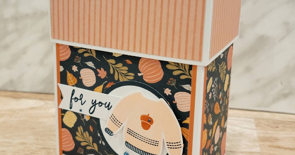 Wizard's Hangout: Large Card Box featuring Pumpkin Spice Wizard's Hangout: Large Card Box featuring Pumpkin Spice