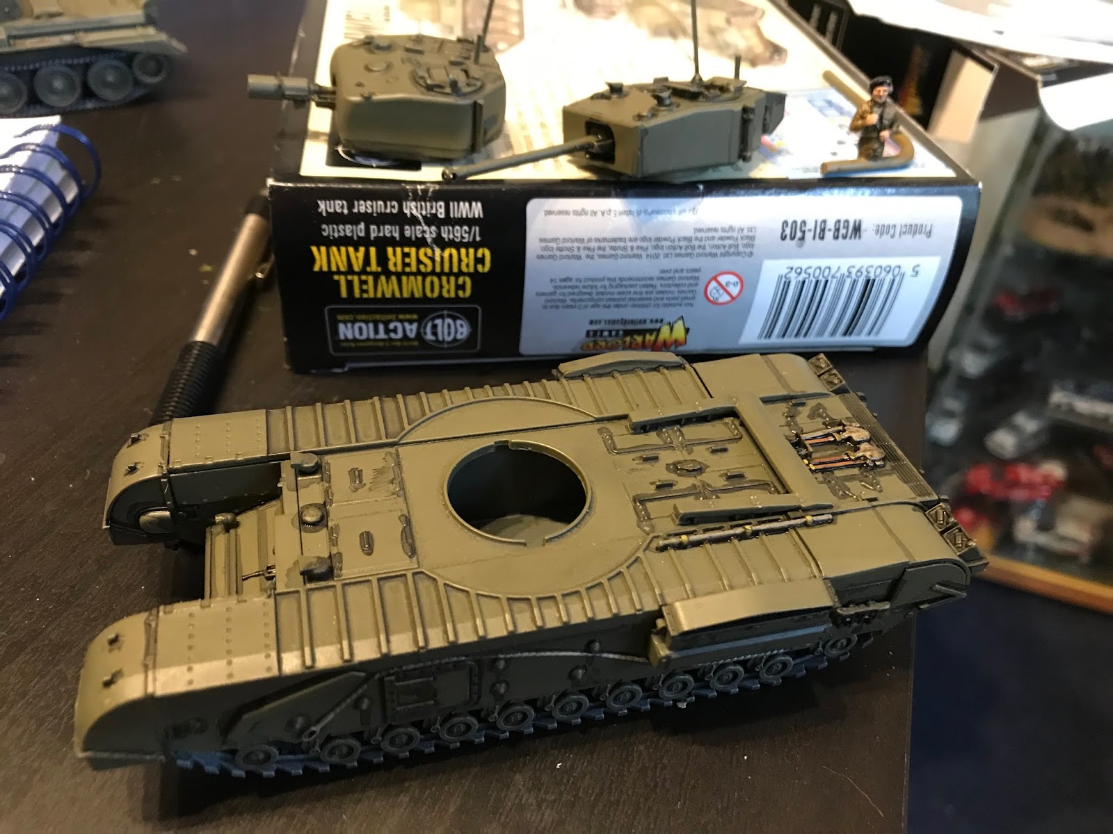 Tim's Tanks: 1/56th (28mm) Cromwell & Churchill Tanks - from Warlord Games