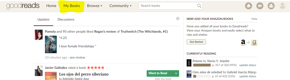 Wattpareando: Cómo subir mi libro a goodreads y ser autor verificado.