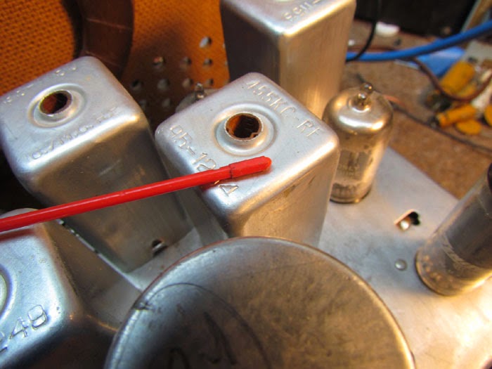 AM Alignment on the Zenith H845 Radio Crawls Backward (When Alarmed)