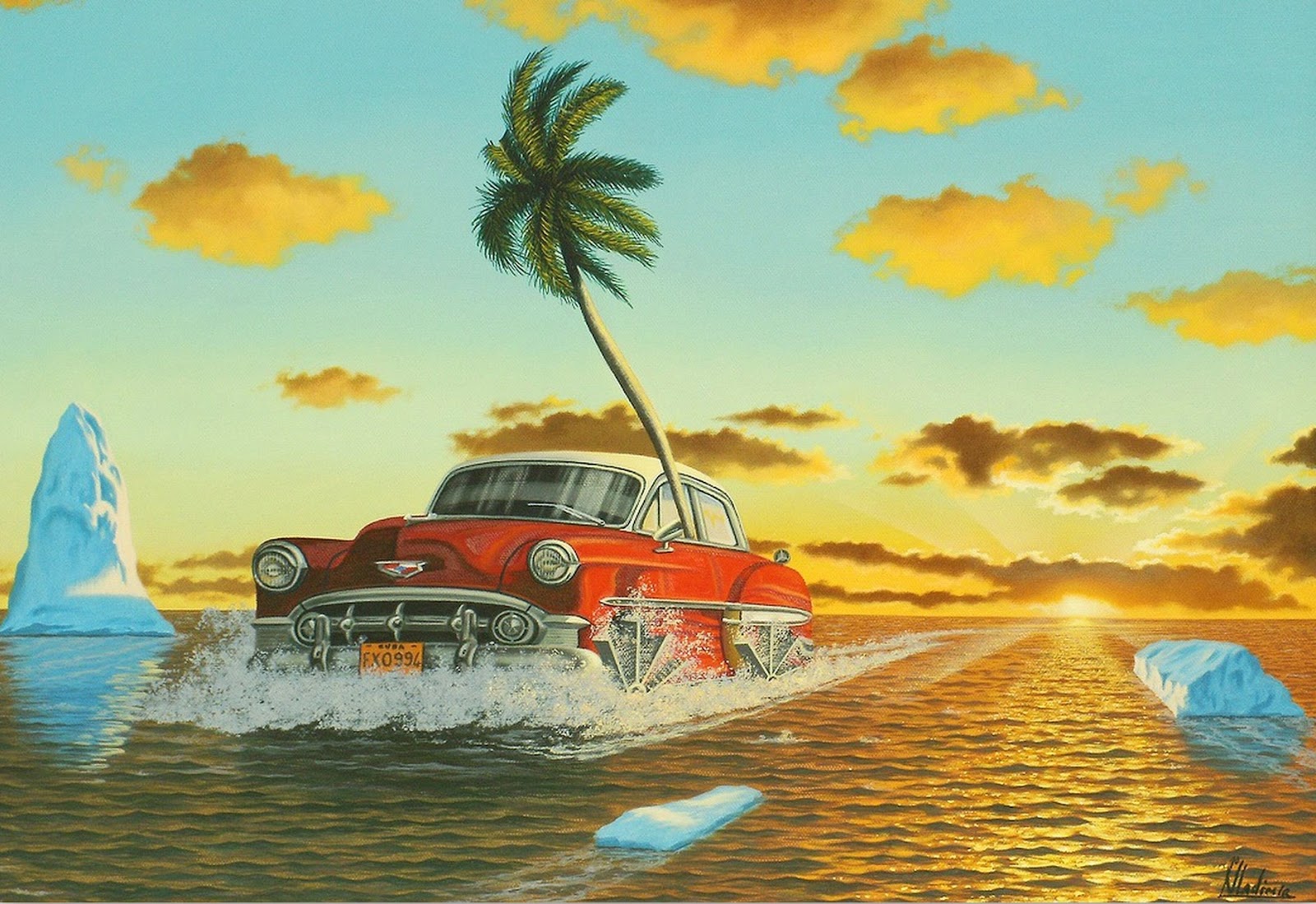 El arte es su máxima expresión : Paisajes Cubanos Pinturas, Vladimir ...