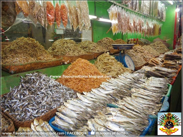 What to find at Dried Seafood section of the Iloilo Central Market