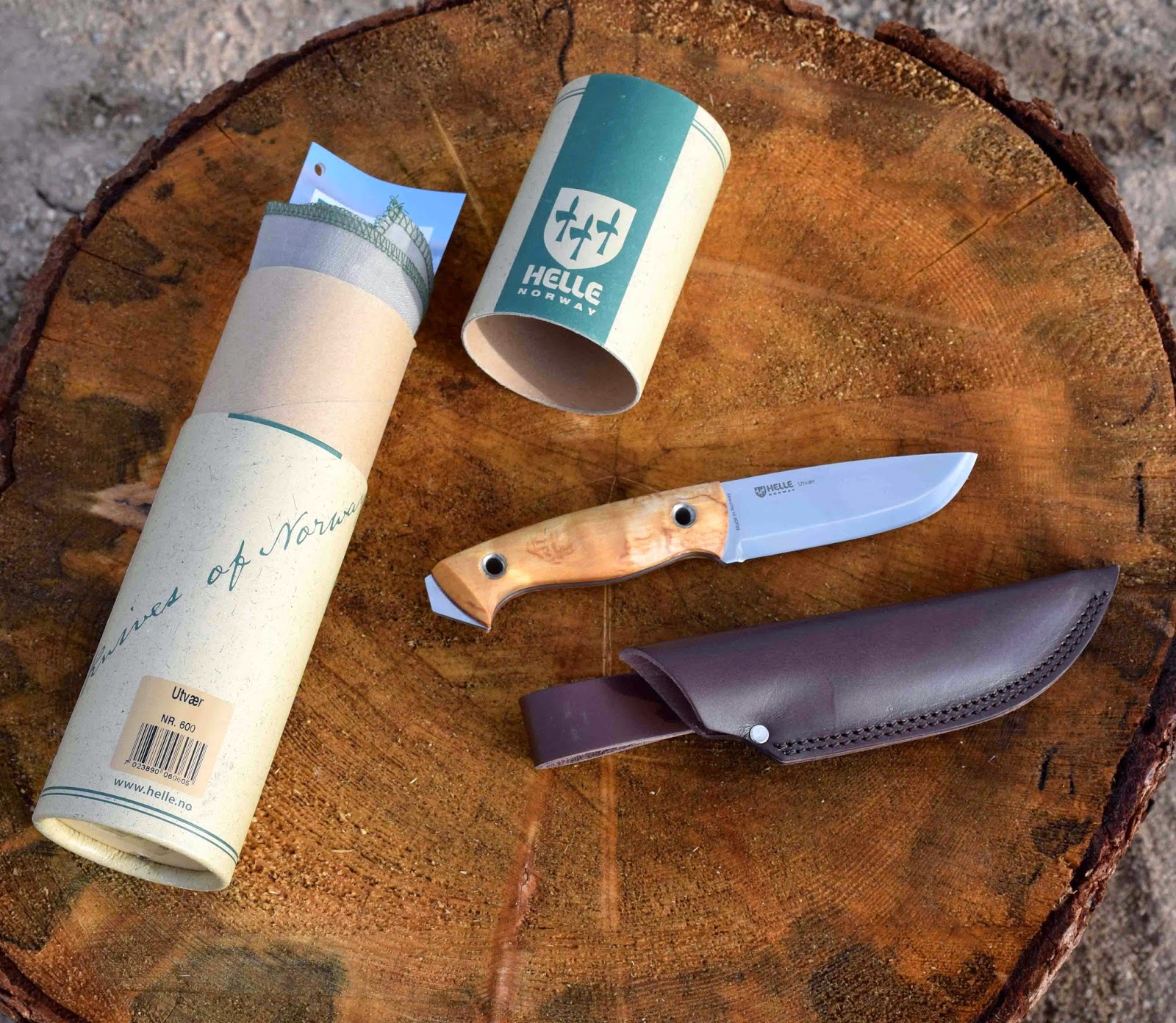 Rocky Mountain Bushcraft: Just Arrived: Helle Utvaer Survival Knife