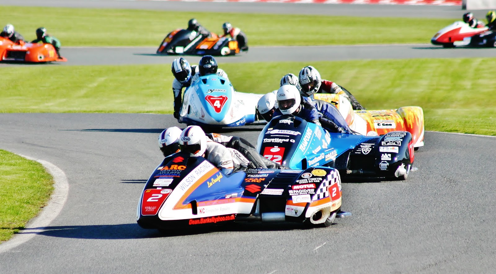 Ferraris and Other Things: ACU/FRSA British F2 Sidecar Championship Race